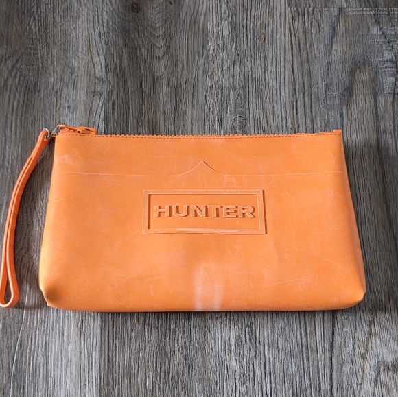 Hunter | Bags | Hunter Orange Clutch Bag | Poshmark